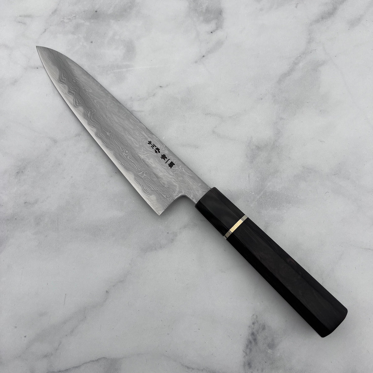 Nakagawa Satoshi Blue 1 Damascus Gyuto Knife 210mm– Knives for Chefs