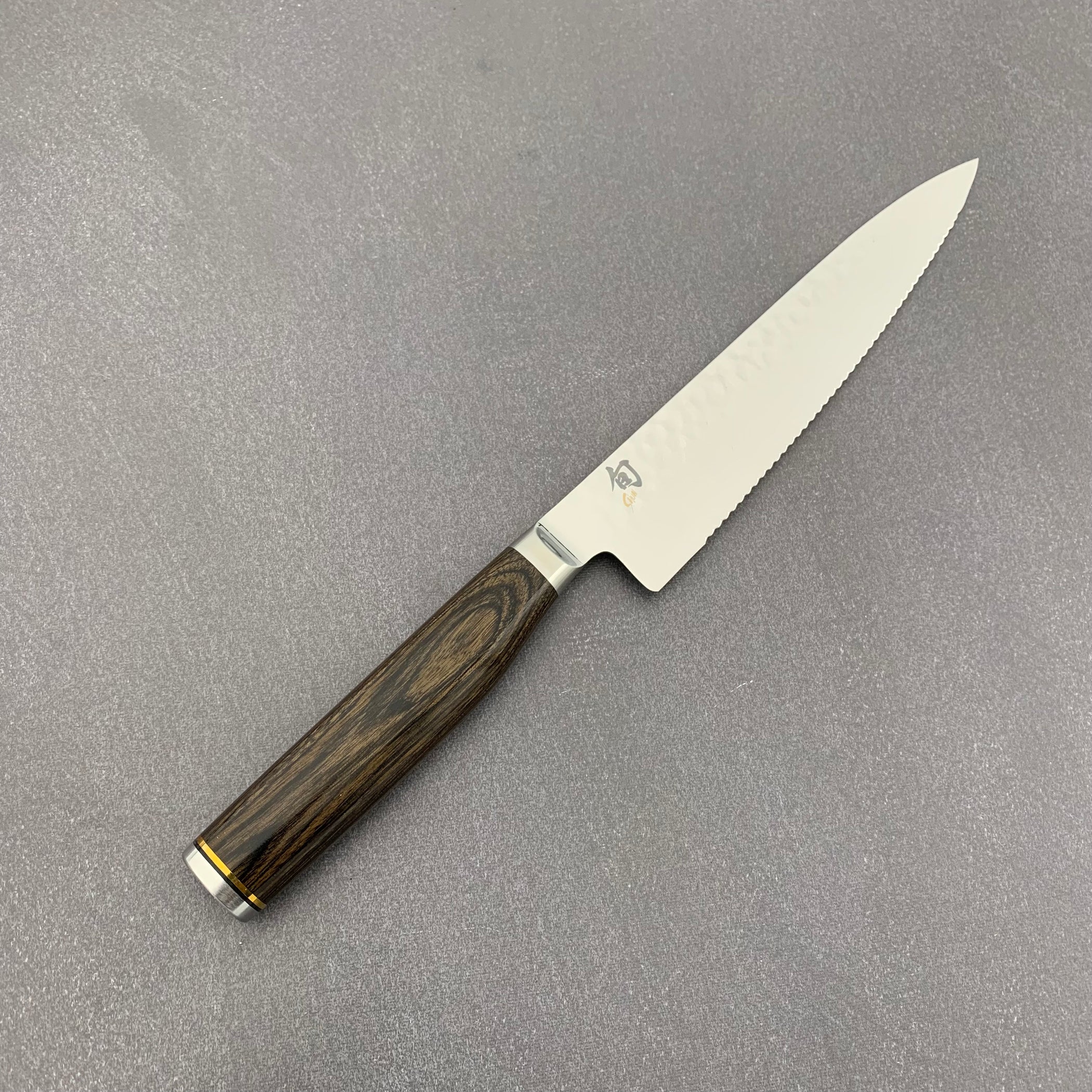 Kai Shun Premier Tim Malzer Utility Knife, Serrated Edge 165mm (6.4") # ...